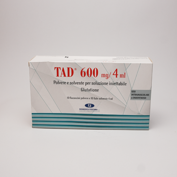Tad Glutatione 600mg-4ml (10 fiole ) - Vitamine Shop